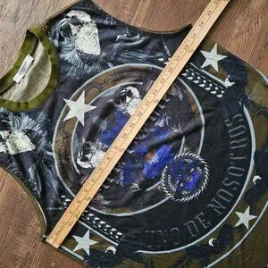 Givenchy | Shirts | Givenchy Paris Bird Iris Crest Graphic Sleeveless ...